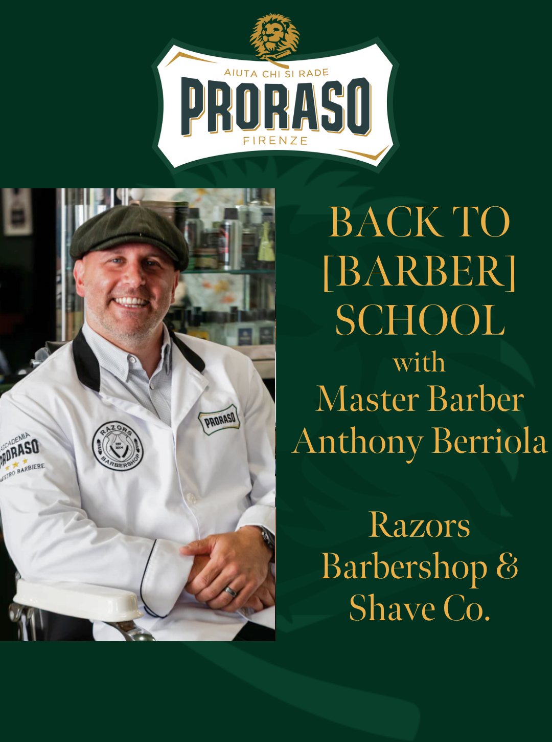 BACK TO [BARBER] SCHOOL: MORE THAN A FEELING