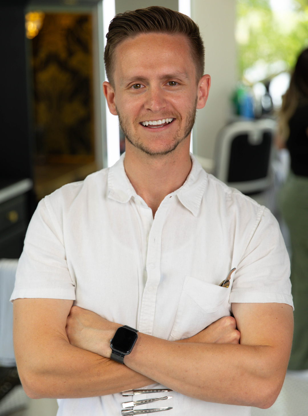 MEET BARBER JAMES TERRY